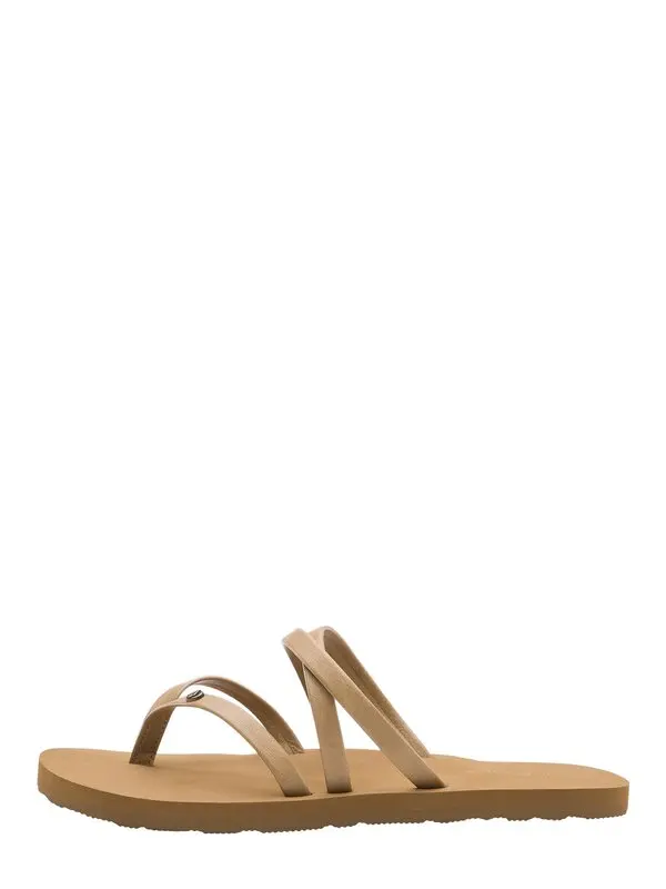 Volcom Easy Breezy Ii Sandals - Tan