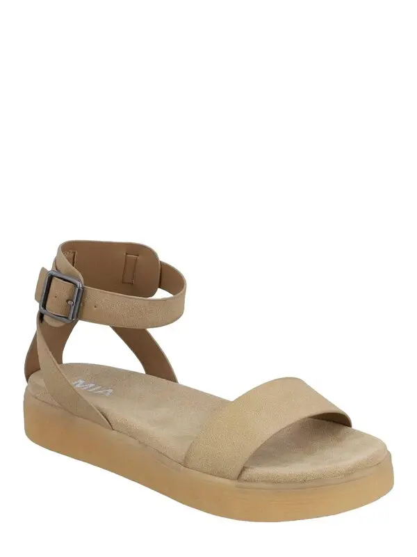 Mia Platform Sandal - Sand