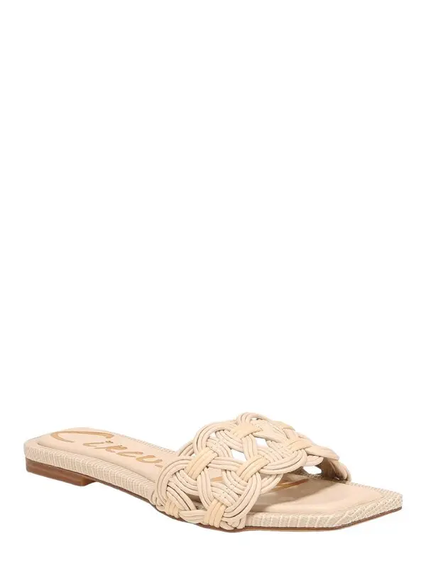 CIRCUS NY BY SAM EDELMAN Salma Slide Sandal - Vanilla Bean/sea Shell