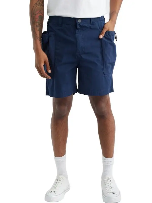 SERVICE WORKS Gardener Cargo Shorts - Navy