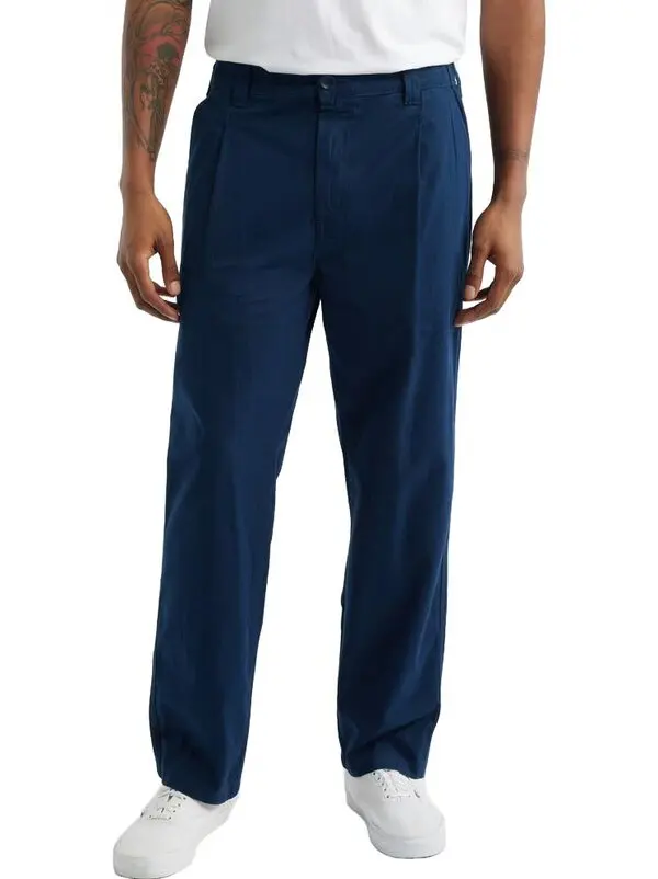 SERVICE WORKS Part Timer Organic Cotton Twill Pants - Dark Navy