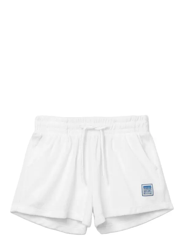 SEAQUELLE Terry Shorts - White