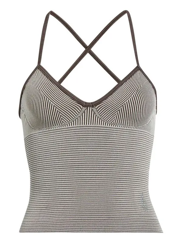 Free People Perfectly Plated Rib Tank - Chocolate