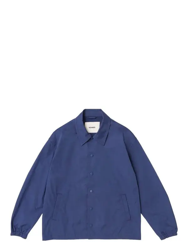 VOWELS Coach Jacket - Blue