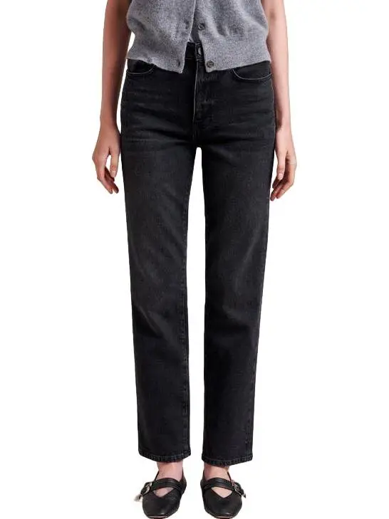 LA LIGNE Molly High-rise Straight-leg Jean - Quincy