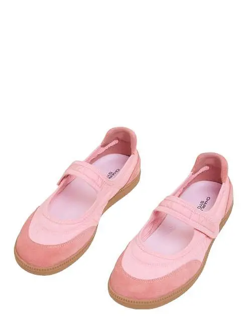 Charlotte Stone Garcia Ballet Sneaker - Blush