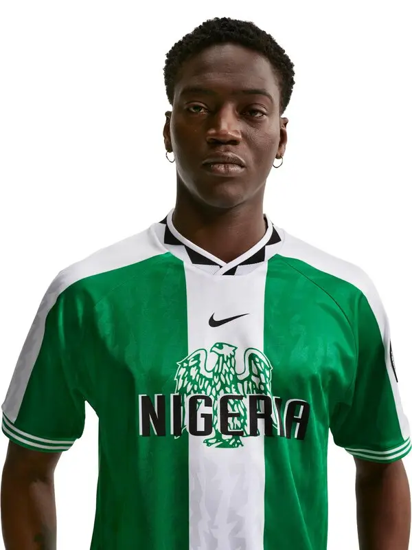 Nike Nigeria 1996 Reissue Dri-fit Soccer Replica Jersey - Green