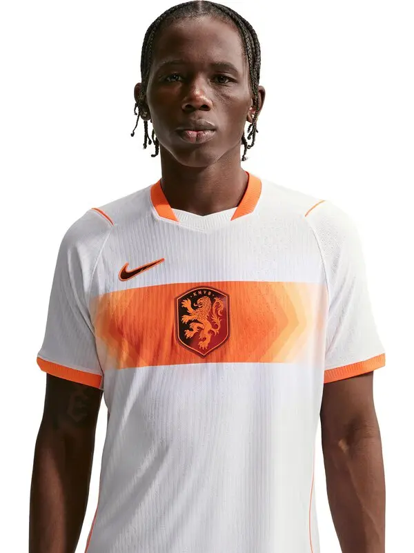 Nike Netherlands 2026 Match Away Aero-fit Authentic Jersey - White