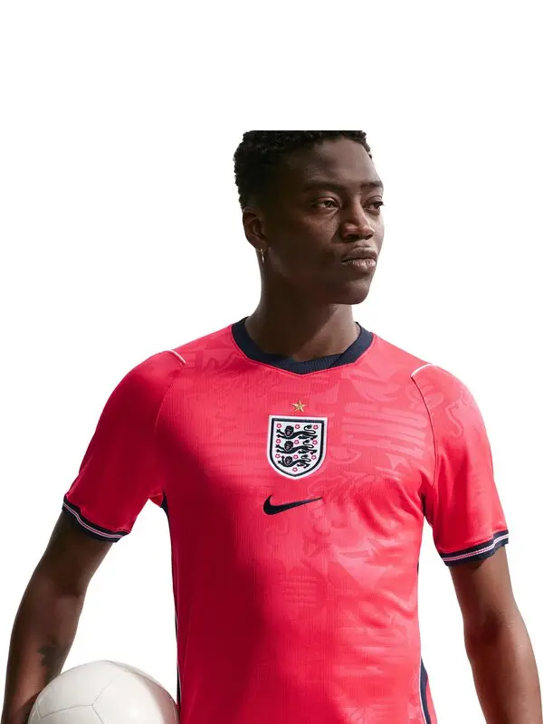Nike England 2026 Stadium Away Dri-fit Soccer Replica Jersey - Red