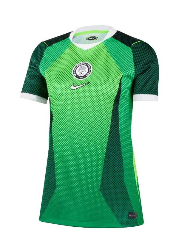 Nike Nigeria 2026 Stadium Home Dri-fit Soccer Short-sleeve Jersey - Green