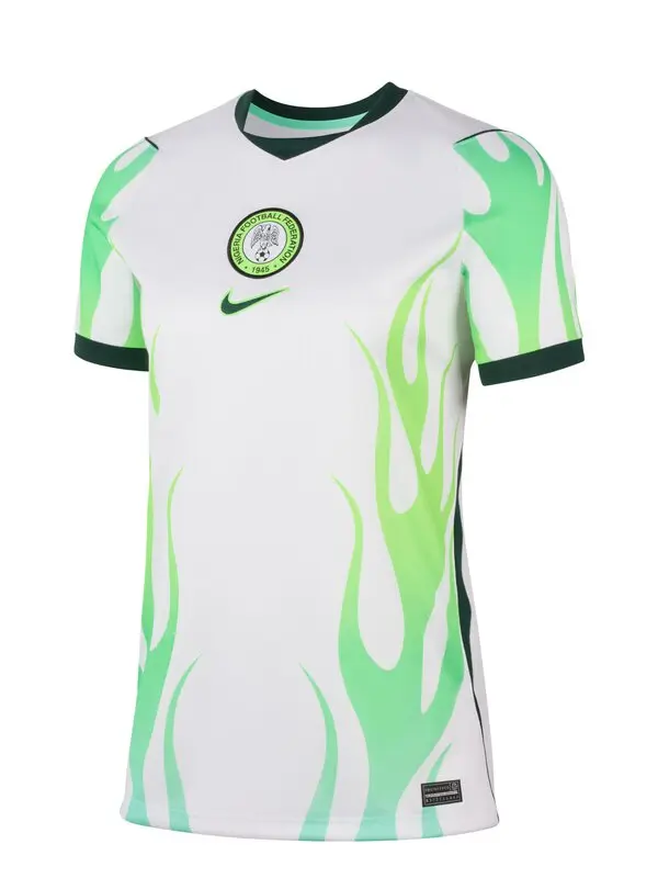 Nike Nigeria 2026 Stadium Away Dri-fit Soccer Replica Jersey - White