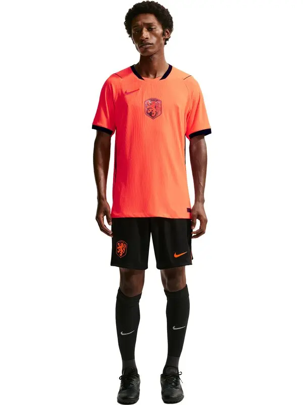Nike Netherlands 2026 Stadium Home Dri-fit Soccer Replica Shorts - Black