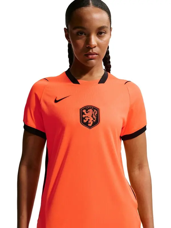 Nike Netherlands 2026 Stadium Home Dri-fit Soccer Replica Jersey - Orange