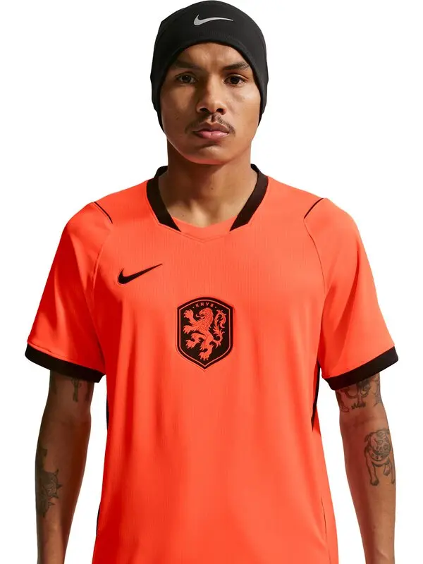 Nike Netherlands 2026 Stadium Home Dri-fit Soccer Replica Jersey - Orange