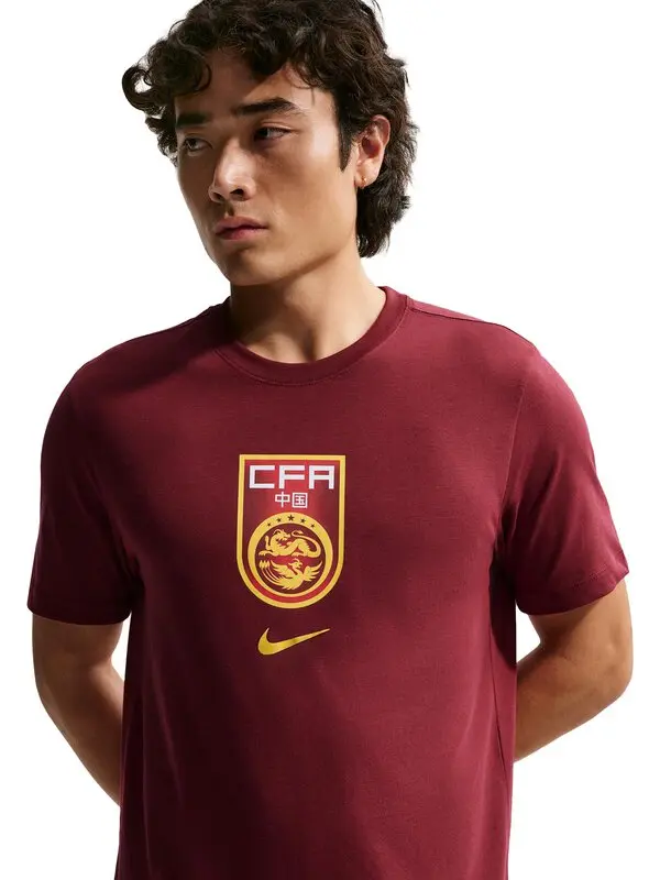 Nike China Soccer T-shirt - Red