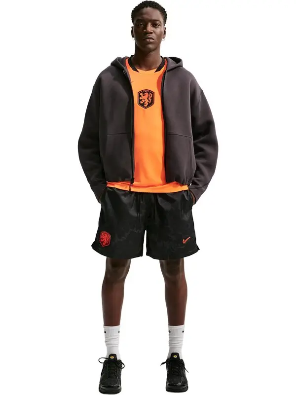 Nike Netherlands Club Soccer Flow Shorts - Black