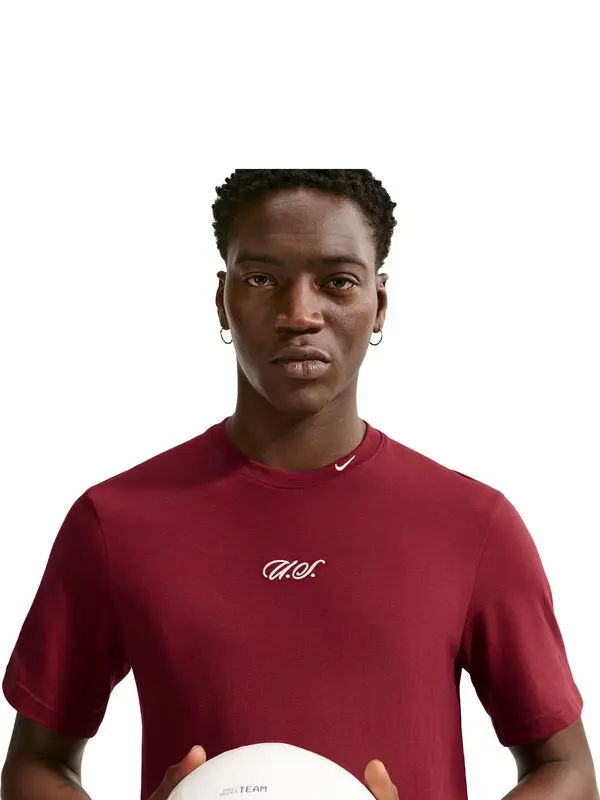 Nike Usmnt Primary Dri-fit Soccer T-shirt - Red