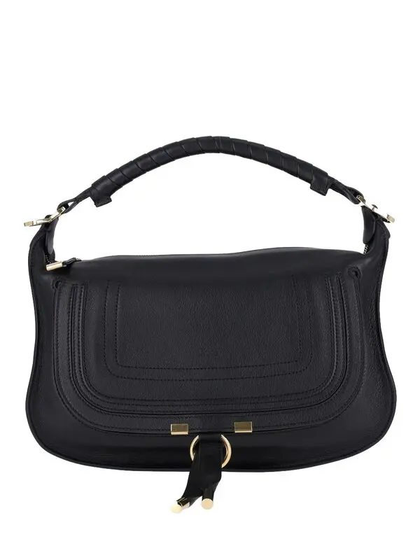 Chloé Small Marcie Shoulder Bag - Black