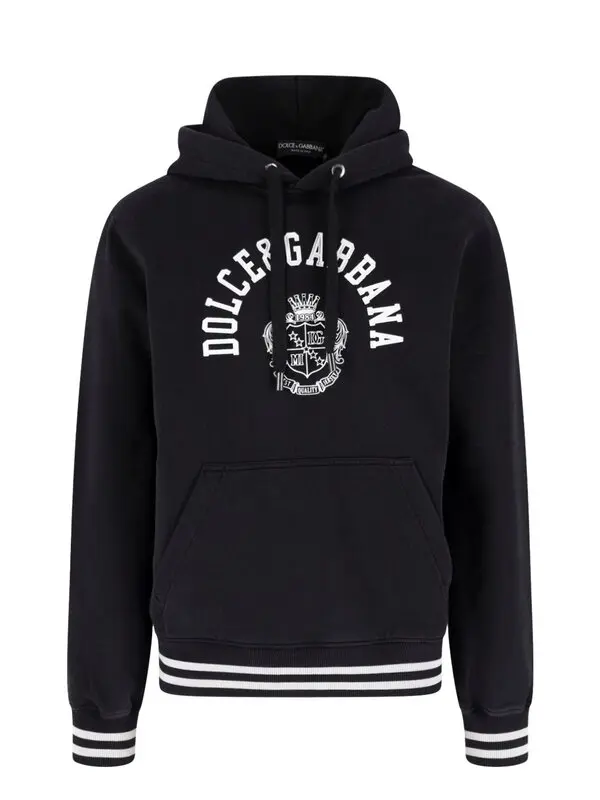 Gucci Logo Hoodie - Black