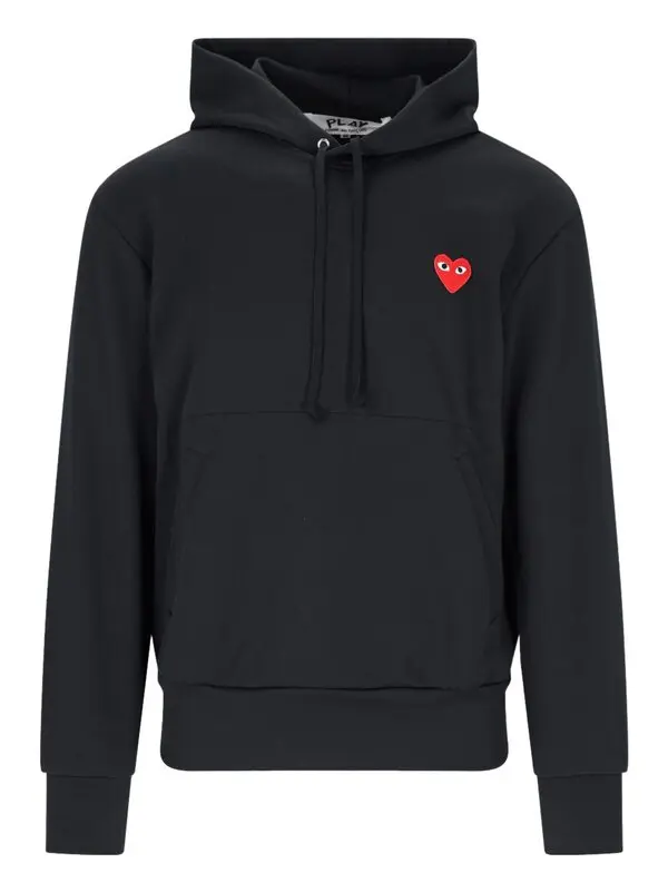 Polo Ralph Lauren Stone Island Cotton Logo Hoodie - Black