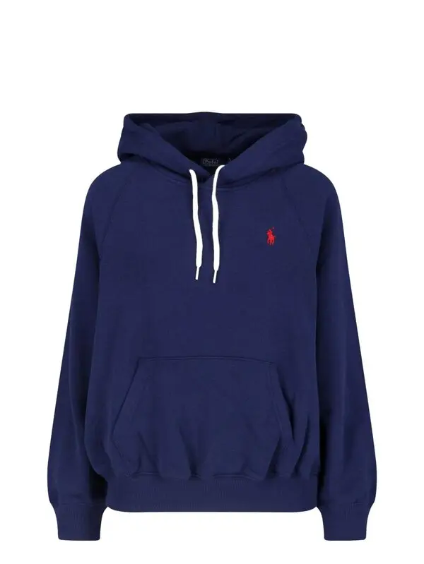 Polo Ralph Lauren Logo Hoodie - Blue