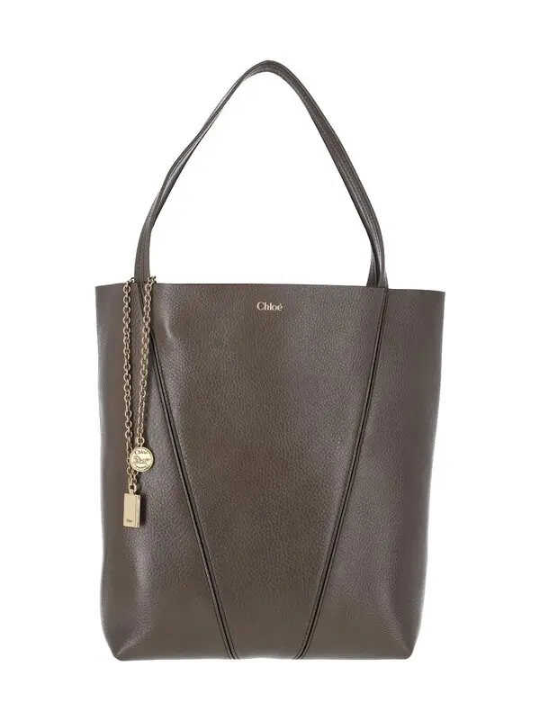 Chloé Medium "spin" Tote - Gray