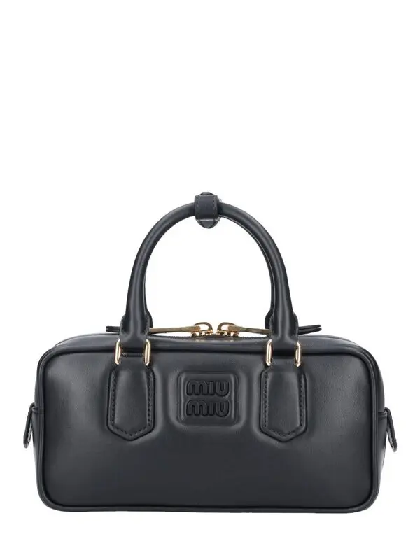 Miu Miu Arcadie Handbag - Black