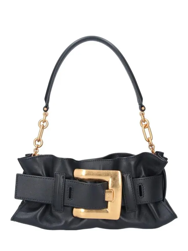 Balmain Mini Anthem Bag - Black