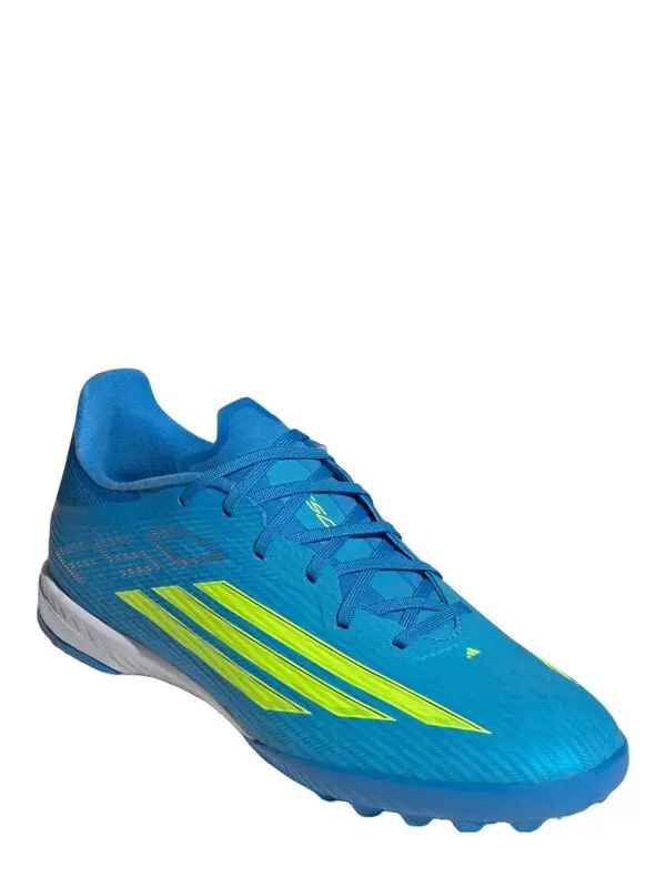 Adidas F50 League Turf Soccer Shoes - Lucid Ray Blue / Team Solar Yellow 2 / Lucid Aquamarine