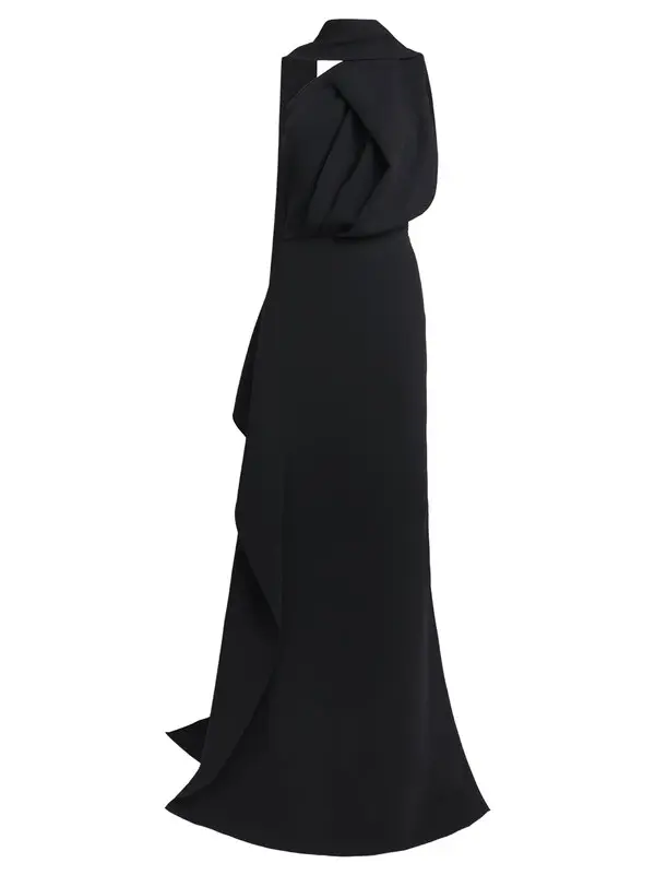 Maticevski Asymmetric Priority Gown - Black