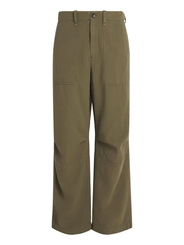 Simkhai Cotton Slater Field Trousers - Green