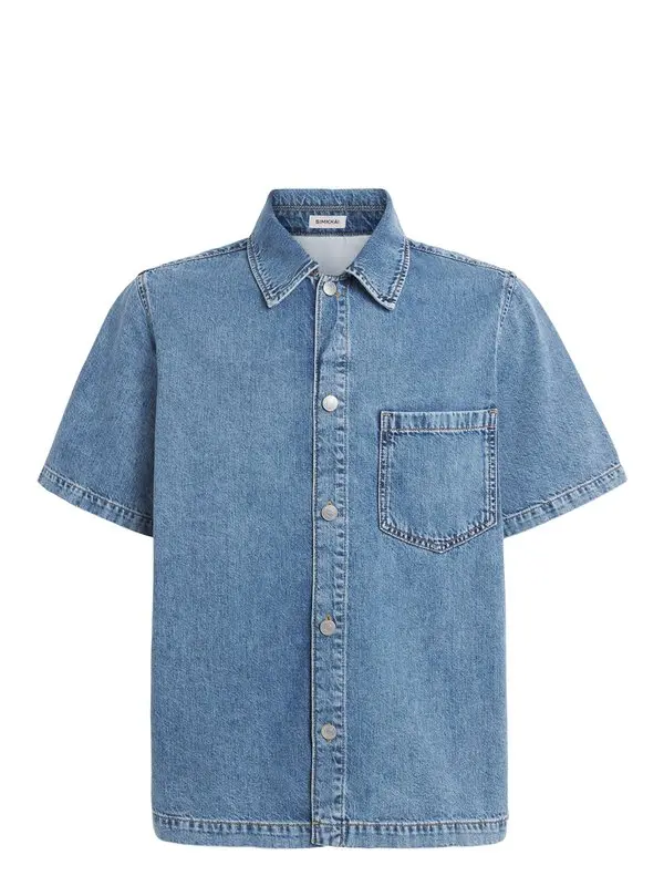 Simkhai Ardent Denim Shirt - Blue