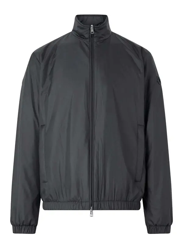 Moncler Logo-appliquéd Shell Jacket - Black