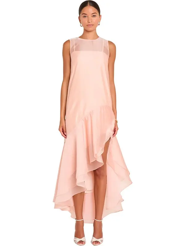 Amanda Uprichard Edwine Maxi Dress - Lychee