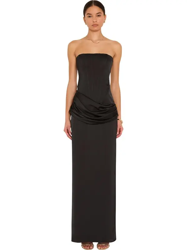 Amanda Uprichard Rue Gown - Black
