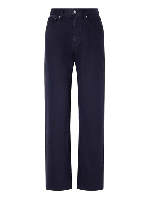 TWP Kent Mid-rise Straight-leg Jeans - Blue