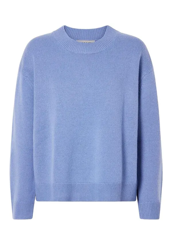 TWP Cashmere Crewneck Sweater - Blue