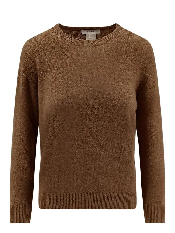 THE ROW Noler Cashmere Sweater - Brown