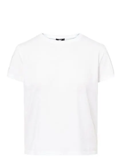 Paige Haven Boxy Cotton T-shirt - White