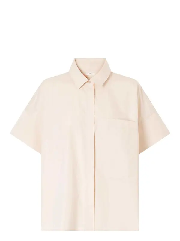 Co Cotton-poplin Shirt - Pink