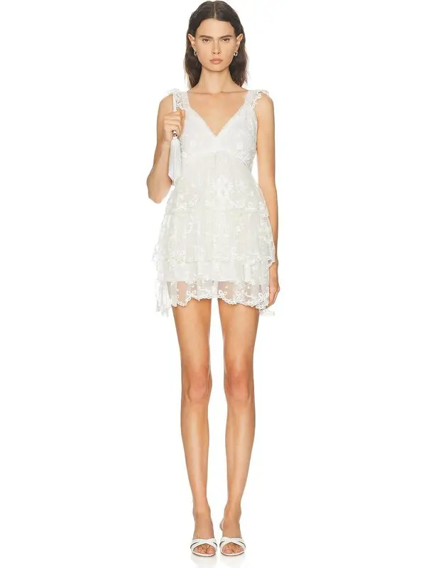 LoveShackFancy Tuli Dress - Ivory