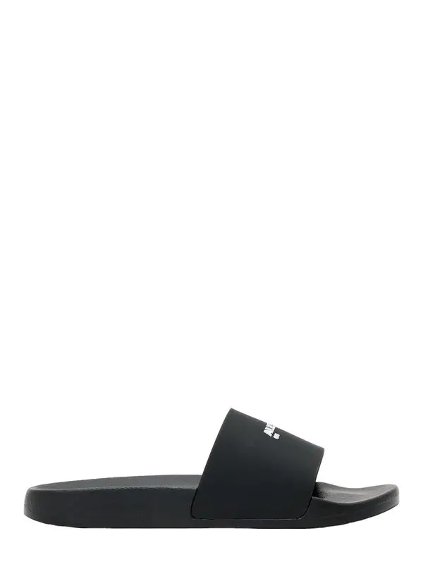 ALLSAINTS Date Branded Sliders - Black
