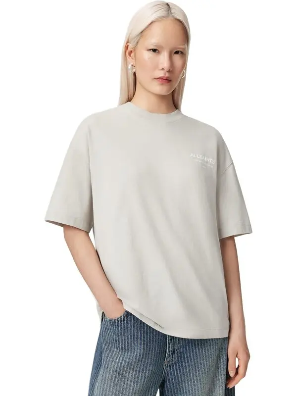 ALLSAINTS Dreamer Oversized Etta Short Sleeve T-shirt - Sea Green