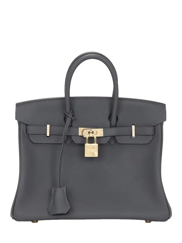 Hermès Swift Birkin 25 Handbag - Gris Misty