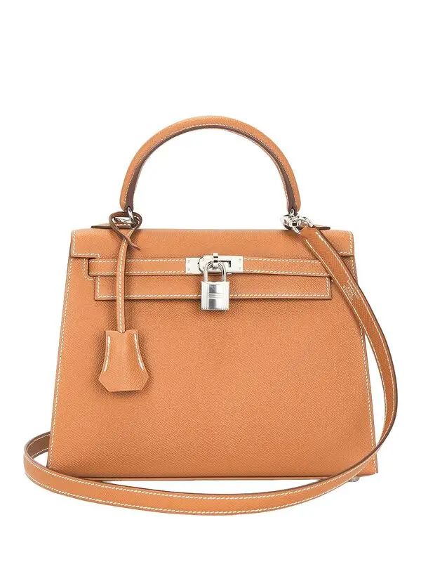 Hermès Epsom Kelly 25 Handbag - Gold