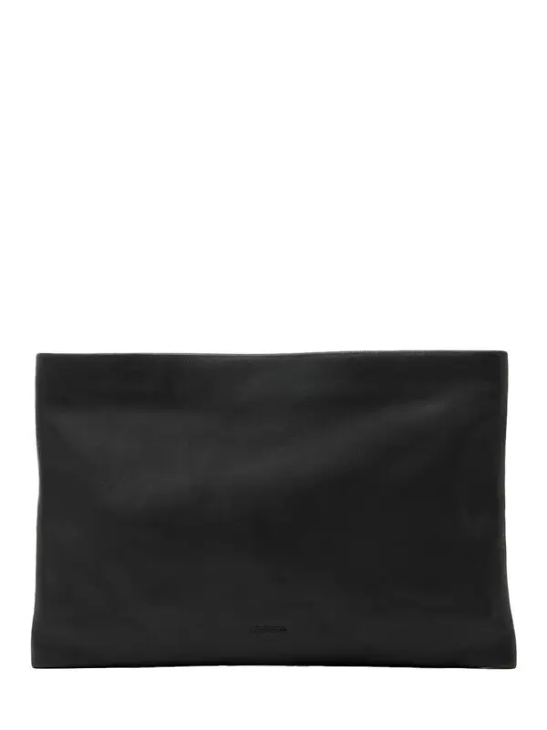 ALLSAINTS Bettina Leather Clutch - Black