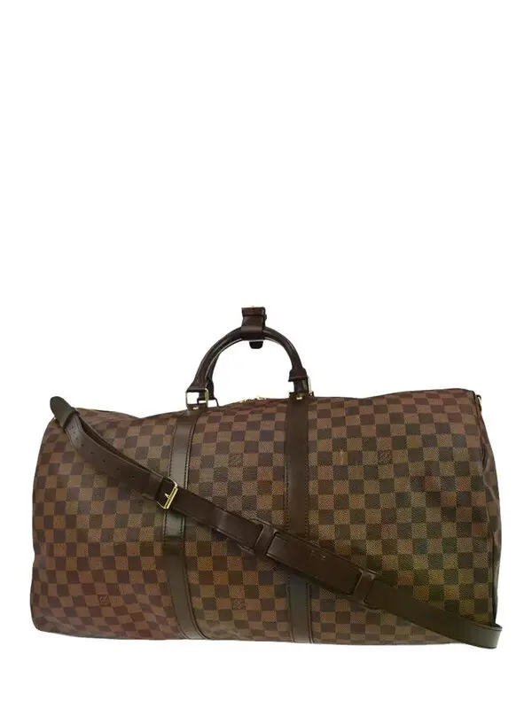 LOUIS VUITTON 2006 55 Keepall Bandoulière Duffle Bag - Brown