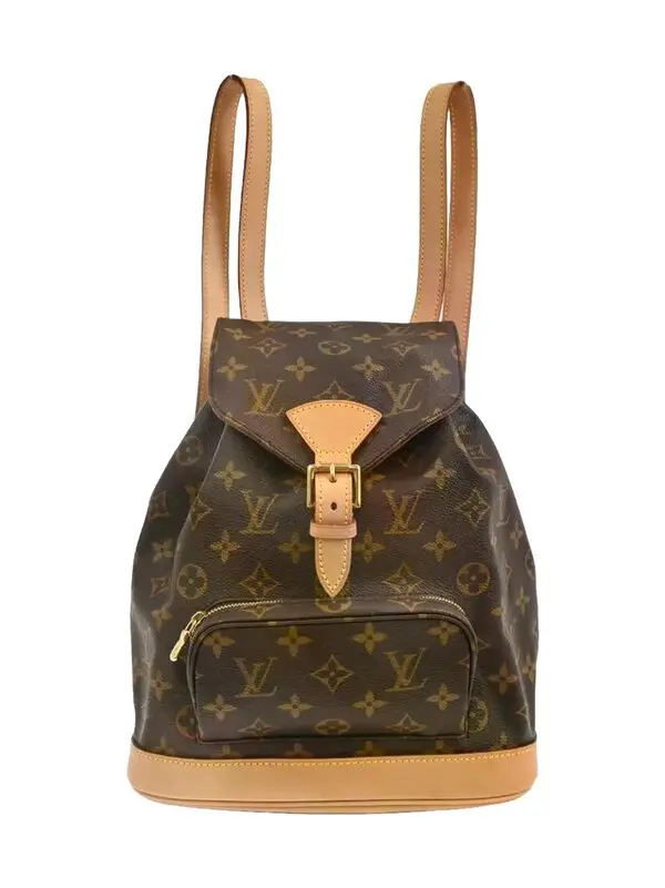 LOUIS VUITTON 1998 Monogram Backpack - Brown