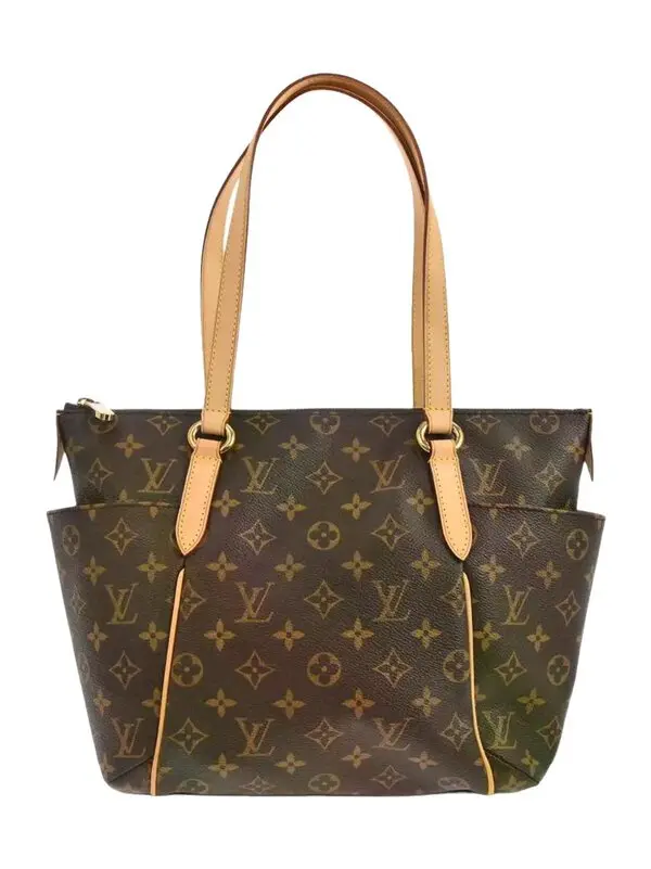LOUIS VUITTON 2009 Monogram Tote Handbag - Brown