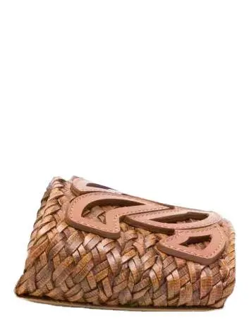 Casadei Braided Flat Sandals - Brown